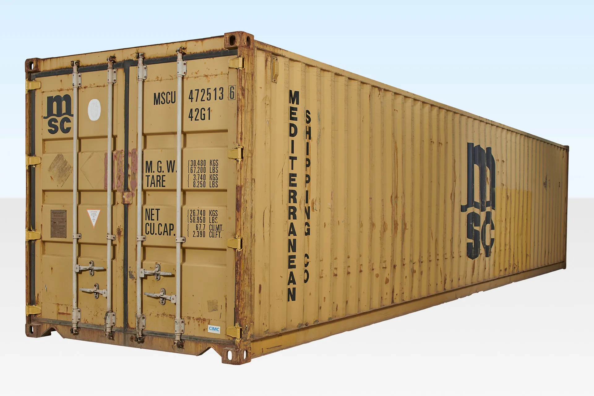 40Ft X 8Ft Used Shipping Container Standard - My shipping containers