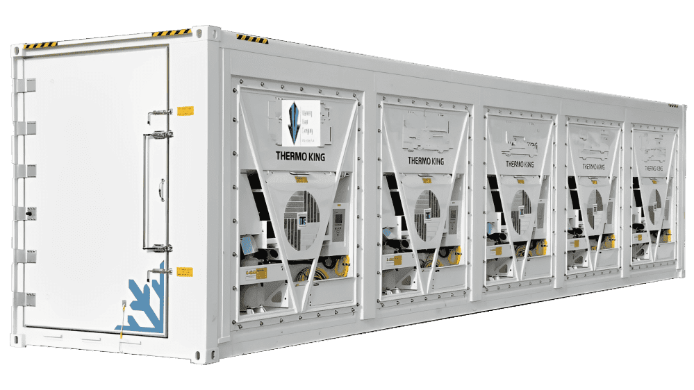 New 40ft Blast Freezer Container - My shipping containers